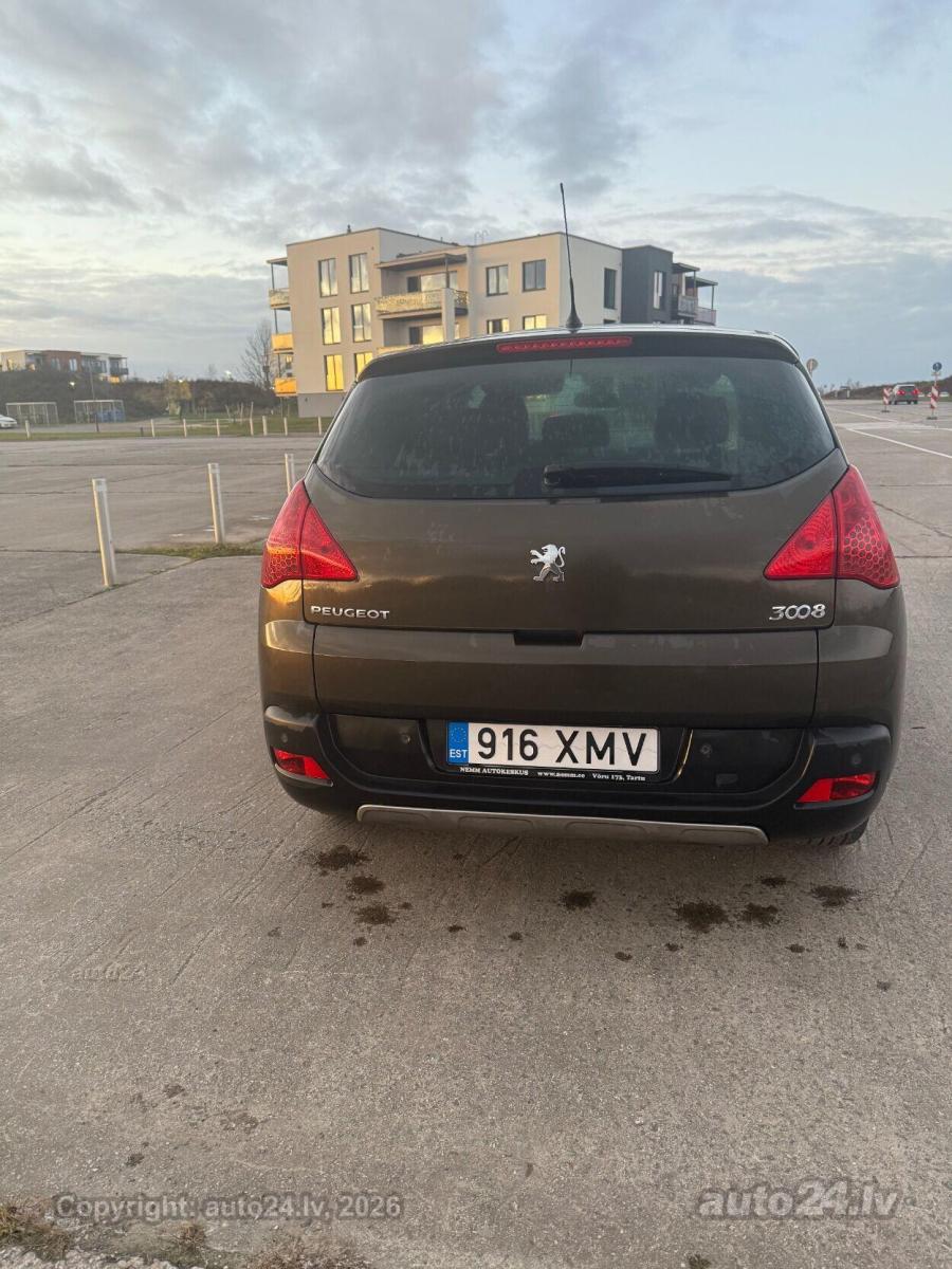 Brūns Peugeot 3008 2010 Tallina, ar dzinēja tilpumu 1.60 L un nobraukumu 265 tūkst. km par 3999 €, foto 5 vietnē AUTOMOTO.COM.LV
