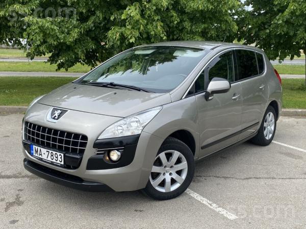 Brown Peugeot 3008 2010 in Riga, with an engine capacity of 1.60 L and mileage of 288 thousand km for 3250 €, photo 8 on AUTOMOTO.COM.LV