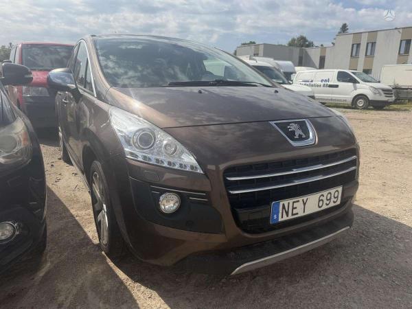 Brūns Peugeot 3008 2013 Kauņa, ar dzinēja tilpumu 2.00 L un nobraukumu 282 tūkst. km par 2100 €, foto 1 vietnē AUTOMOTO.COM.LV