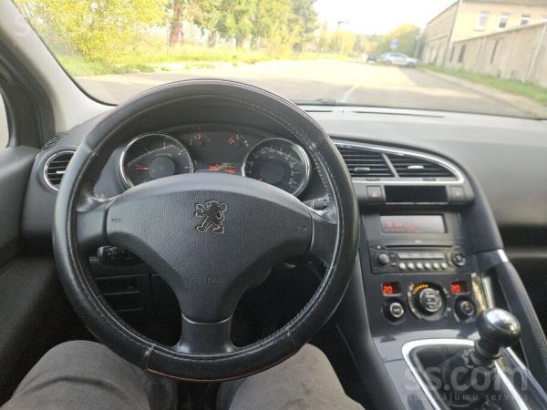 Brown Peugeot 3008 2009 in Daugavpils, with an engine capacity of 1.60 L and mileage of 271 thousand km for 3100 €, photo 4 on AUTOMOTO.COM.LV