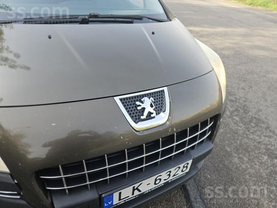 Brown Peugeot 3008 2009 in Daugavpils, with an engine capacity of 1.60 L and mileage of 271 thousand km for 3100 €, photo 6 on AUTOMOTO.COM.LV