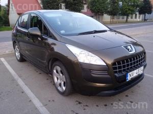 Brown Peugeot 3008 2010 in Riga, with an engine capacity of 1.60 L and mileage of 227 thousand km for 2700 €, photo 4 on AUTOMOTO.COM.LV