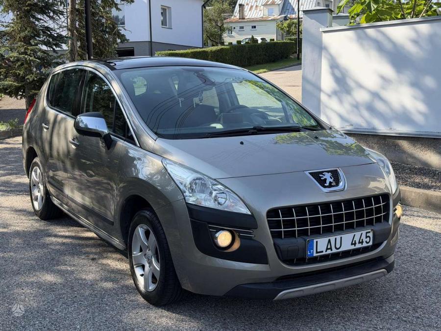 Brown Peugeot 3008 2010 in Alytus, with an engine capacity of 1.56 L and mileage of 289 thousand km for 3150 €, photo 5 on AUTOMOTO.COM.LV