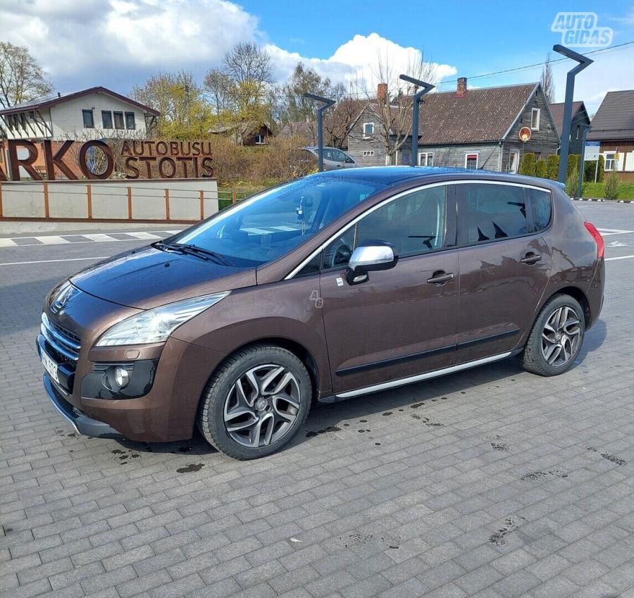 Brūns Peugeot 3008 2013 Jurbarkas, ar dzinēja tilpumu 2.00 L un nobraukumu 270 tūkst. km par 3400 €, foto 1 vietnē AUTOMOTO.COM.LV