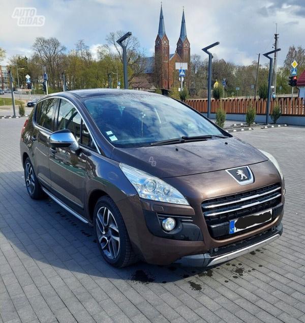 Brūns Peugeot 3008 2013 Jurbarkas, ar dzinēja tilpumu 2.00 L un nobraukumu 270 tūkst. km par 3400 €, foto 3 vietnē AUTOMOTO.COM.LV