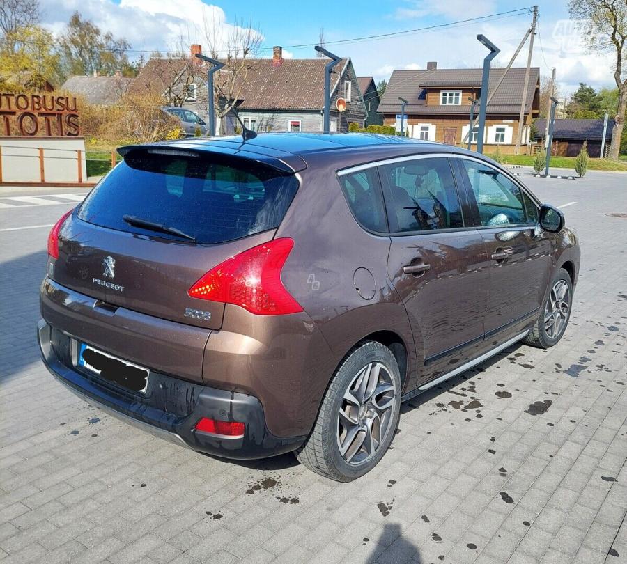 Brūns Peugeot 3008 2013 Jurbarkas, ar dzinēja tilpumu 2.00 L un nobraukumu 270 tūkst. km par 3400 €, foto 9 vietnē AUTOMOTO.COM.LV