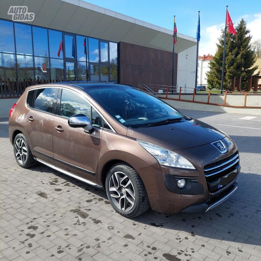 Brūns Peugeot 3008 2013 Jurbarkas, ar dzinēja tilpumu 2.00 L un nobraukumu 270 tūkst. km par 3400 €, foto 11 vietnē AUTOMOTO.COM.LV