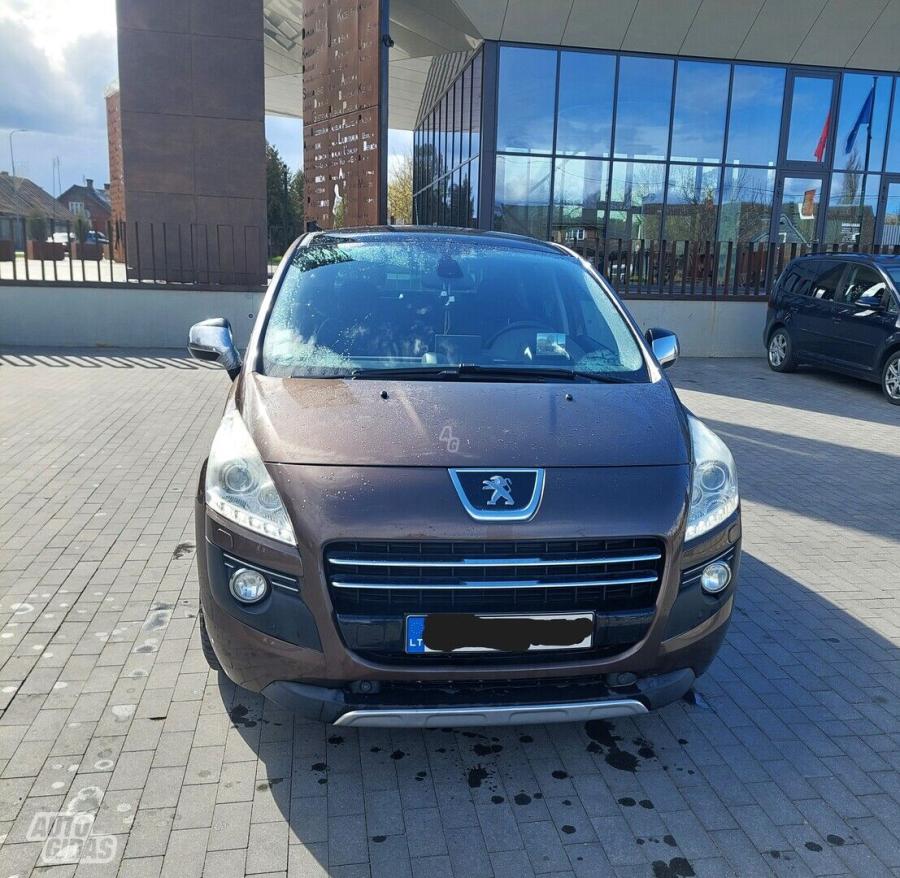 Brūns Peugeot 3008 2013 Jurbarkas, ar dzinēja tilpumu 2.00 L un nobraukumu 270 tūkst. km par 3400 €, foto 12 vietnē AUTOMOTO.COM.LV