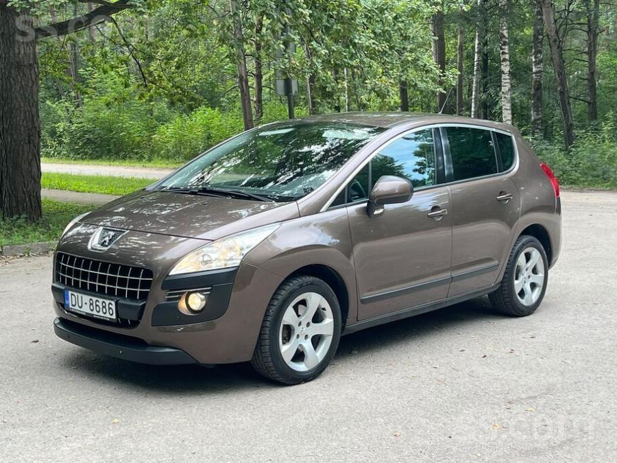 Brown Peugeot 3008 2013 in Riga, with an engine capacity of 1.60 L and mileage of 0 thousand km for 5790 €, photo 1 on AUTOMOTO.COM.LV