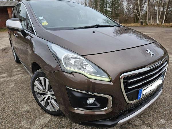 Brown Peugeot 3008 2014 in Taurage, with an engine capacity of 1.60 L and mileage of 240 thousand km for 5800 €, photo 1 on AUTOMOTO.COM.LV