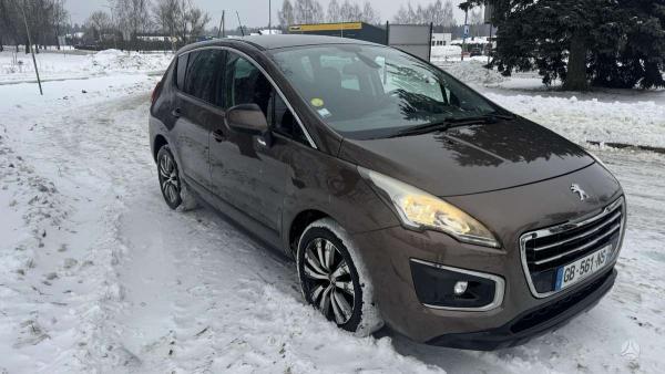 Brūns Peugeot 3008 2016 Tauragė, ar dzinēja tilpumu 1.56 L un nobraukumu 240 tūkst. km par 5700 €, foto 3 vietnē AUTOMOTO.COM.LV