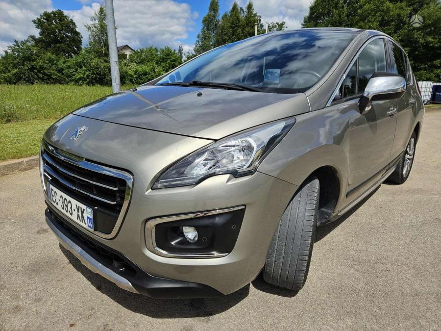 Brūns Peugeot 3008 2016 Tauragė, ar dzinēja tilpumu 1.20 L un nobraukumu 110 tūkst. km par 5900 €, foto 3 vietnē AUTOMOTO.COM.LV