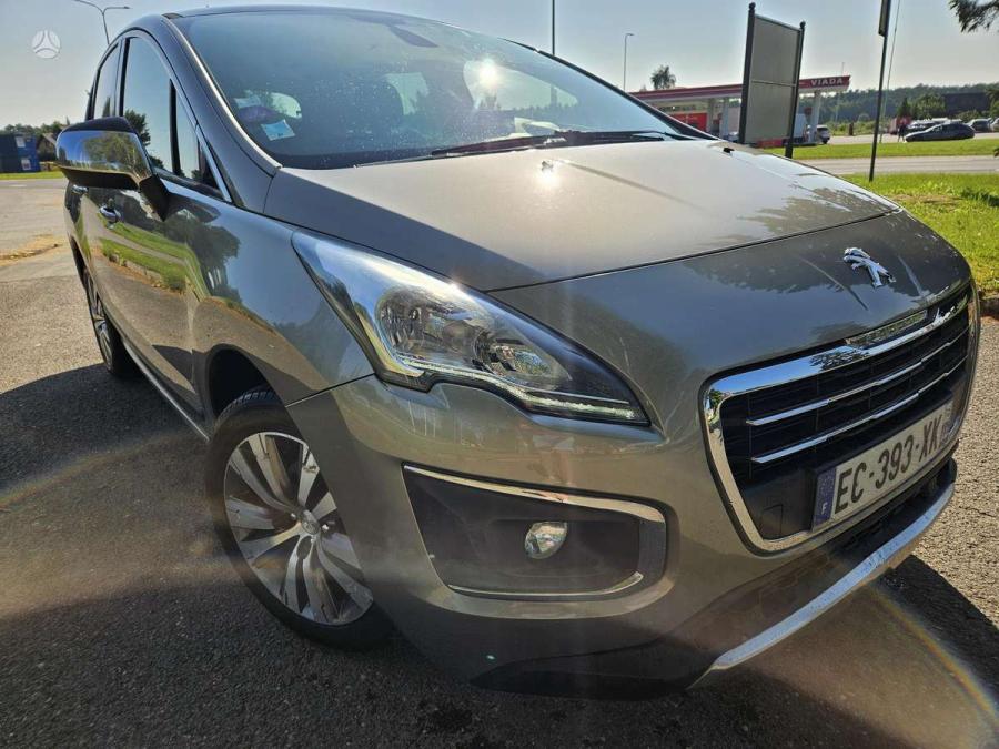 Brown Peugeot 3008 2016 in Taurage, with an engine capacity of 1.20 L and mileage of 110 thousand km for 5300 €, photo 1 on AUTOMOTO.COM.LV