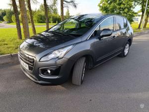 Brūns Peugeot 3008 2016 Panevēža, ar dzinēja tilpumu 1.60 L un nobraukumu 223 tūkst. km par 5700 €, foto  vietnē AUTOMOTO.COM.LV
