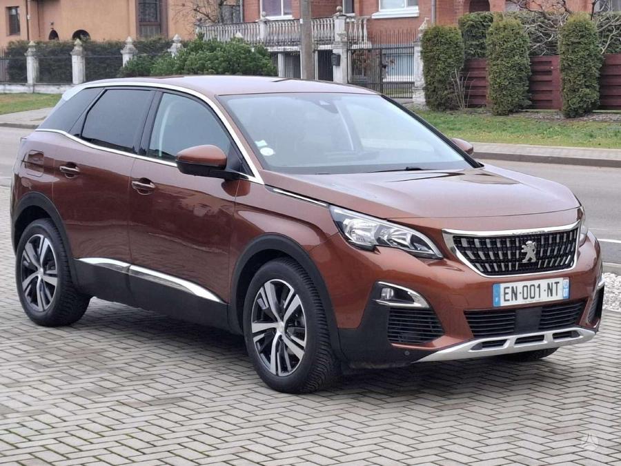 Brown Peugeot 3008 2017 in Taurage, with an engine capacity of 1.60 L and mileage of 228 thousand km for 10900 €, photo 6 on AUTOMOTO.COM.LV
