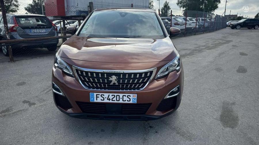 Brown Peugeot 3008 2020 in Taurage, with an engine capacity of 1.50 L and mileage of 178 thousand km for 10400 €, photo 1 on AUTOMOTO.COM.LV