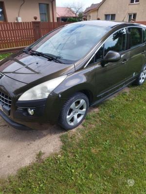 Brūns Peugeot 3008 2009 Tauragė, ar dzinēja tilpumu 1.56 L un nobraukumu 233 tūkst. km par 2500 €, foto  vietnē AUTOMOTO.COM.LV