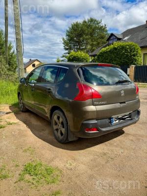 Brown Peugeot 3008 2009 in Daugavpils, with an engine capacity of 2.00 L and mileage of 302 thousand km for 3100 €, photo  on AUTOMOTO.COM.LV