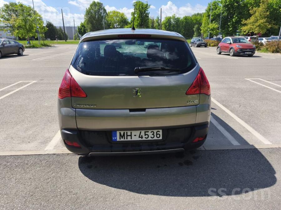 Brūns Peugeot 3008 2009 Rīga, ar dzinēja tilpumu 1.60 L un nobraukumu 255 tūkst. km par 2650 €, foto 6 vietnē AUTOMOTO.COM.LV