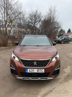 Brown Peugeot 3008 2017 in Tallinn, with an engine capacity of 1.60 L and mileage of 99 thousand km for 14500 €, photo  on AUTOMOTO.COM.LV