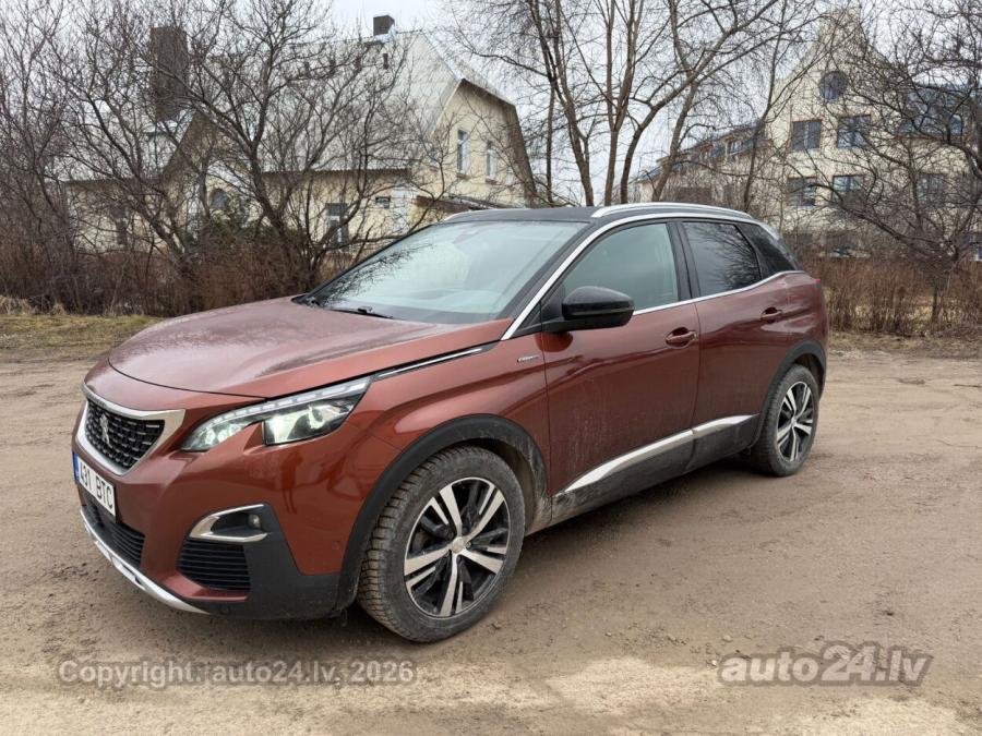 Brūns Peugeot 3008 2017 Tallina, ar dzinēja tilpumu 1.60 L un nobraukumu 99 tūkst. km par 14500 €, foto 2 vietnē AUTOMOTO.COM.LV