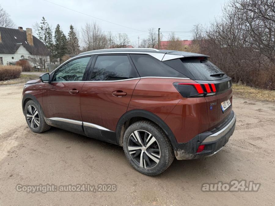 Brūns Peugeot 3008 2017 Tallina, ar dzinēja tilpumu 1.60 L un nobraukumu 99 tūkst. km par 14500 €, foto 6 vietnē AUTOMOTO.COM.LV