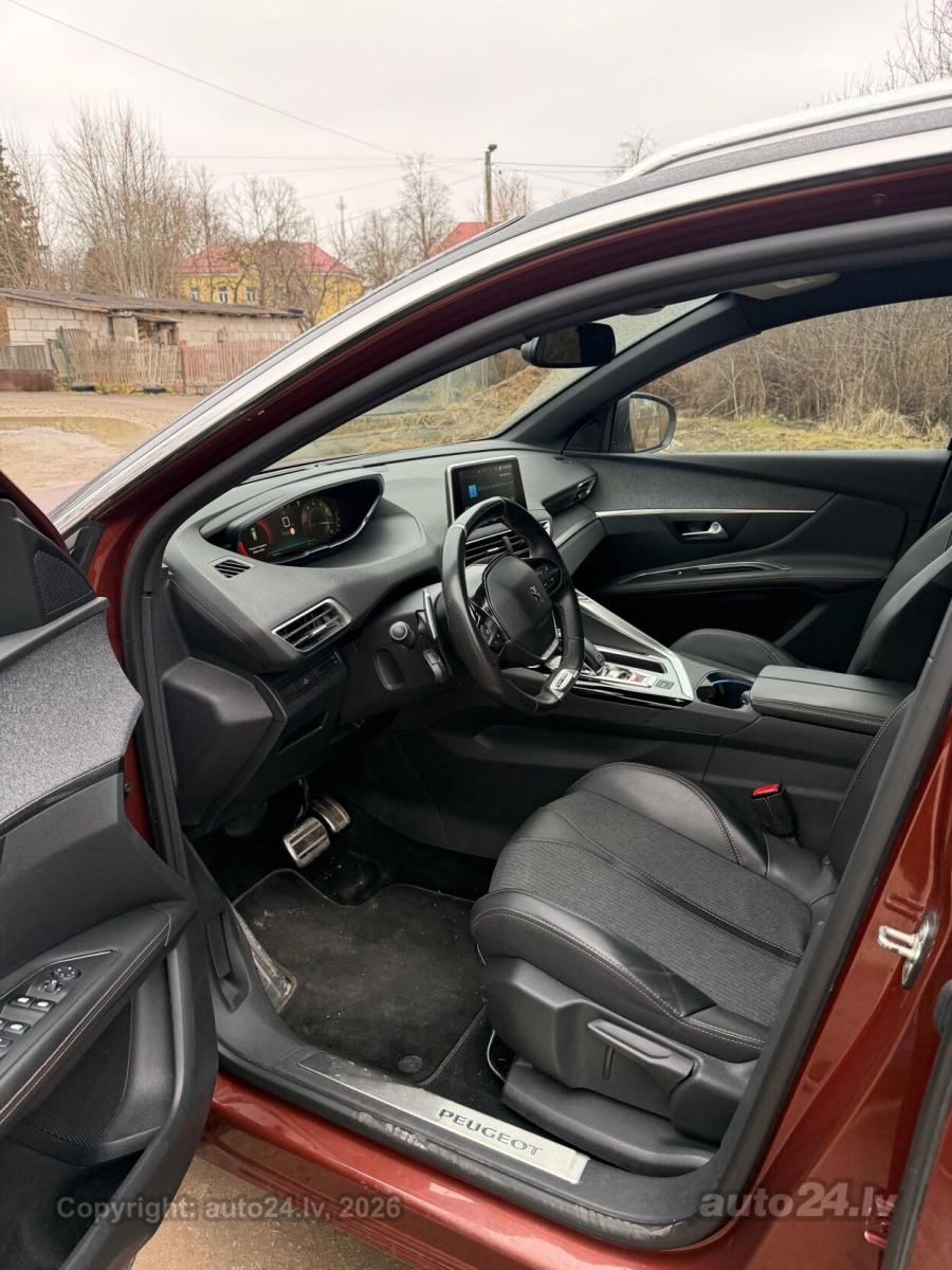 Brūns Peugeot 3008 2017 Tallina, ar dzinēja tilpumu 1.60 L un nobraukumu 99 tūkst. km par 14500 €, foto 7 vietnē AUTOMOTO.COM.LV