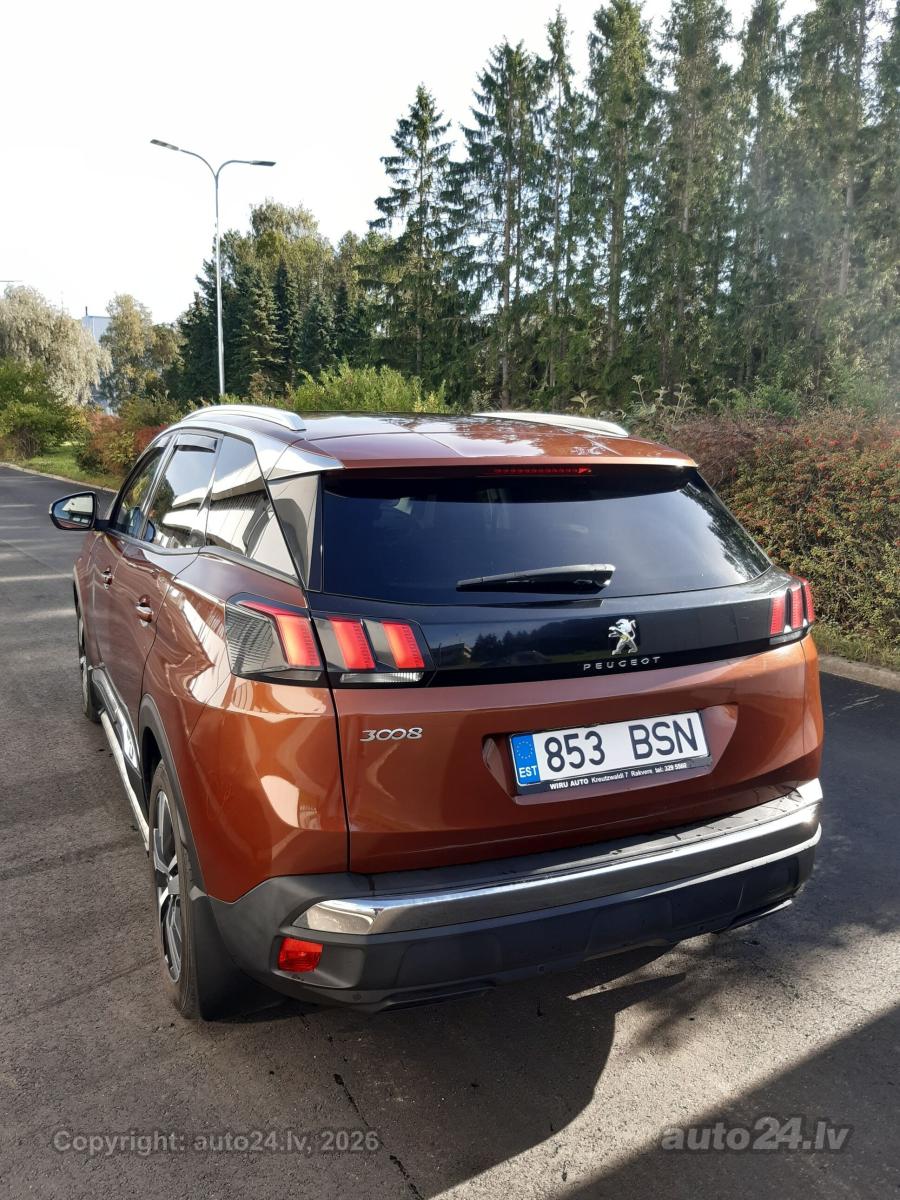Brūns Peugeot 3008 2017 Tallina, ar dzinēja tilpumu 1.60 L un nobraukumu 181 tūkst. km par 13200 €, foto 5 vietnē AUTOMOTO.COM.LV