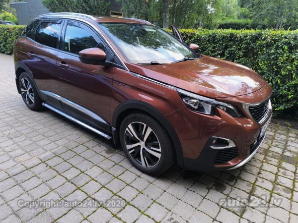 Brown Peugeot 3008 2017 in Tallinn, with an engine capacity of 1.60 L and mileage of 185 thousand km for 12590 €, photo 1 on AUTOMOTO.COM.LV