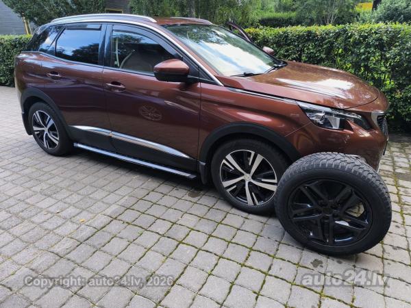 Brown Peugeot 3008 2017 in Tallinn, with an engine capacity of 1.60 L and mileage of 185 thousand km for 12590 €, photo 2 on AUTOMOTO.COM.LV
