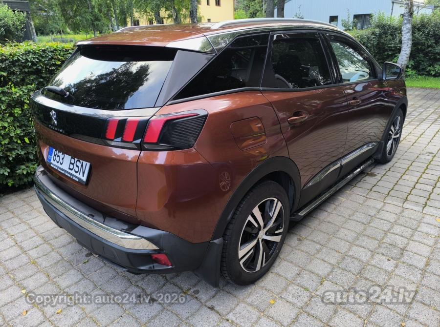 Brūns Peugeot 3008 2017 Tallina, ar dzinēja tilpumu 1.60 L un nobraukumu 185 tūkst. km par 12590 €, foto 4 vietnē AUTOMOTO.COM.LV