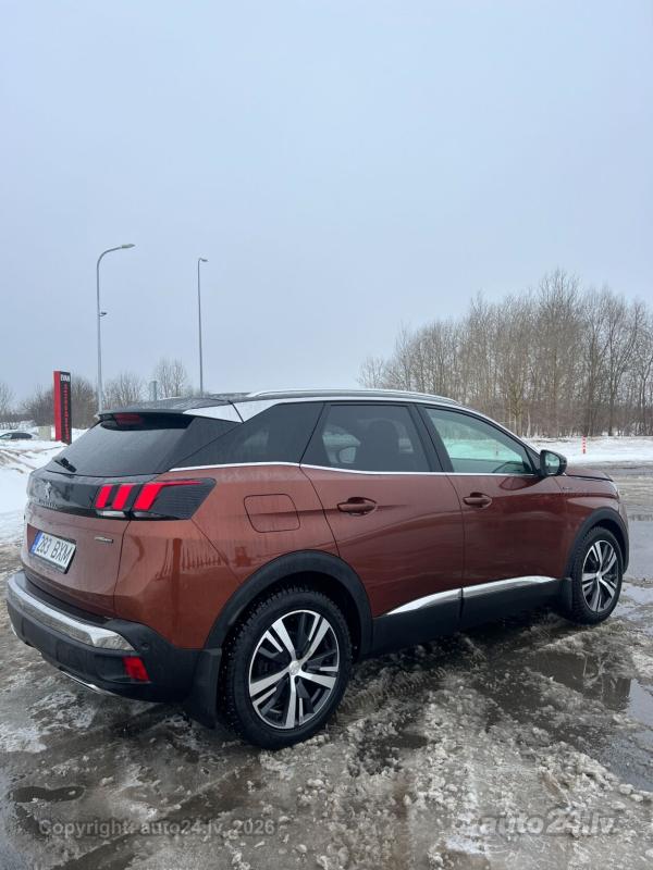 Brūns Peugeot 3008 2018 Rakvere, ar dzinēja tilpumu 1.50 L un nobraukumu 144 tūkst. km par 16000 €, foto 5 vietnē AUTOMOTO.COM.LV