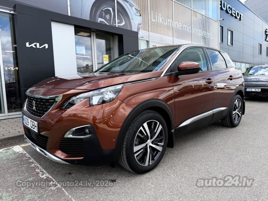 Brūns Peugeot 3008 2019 Tallina, ar dzinēja tilpumu 1.20 L un nobraukumu 93 tūkst. km par 14900 €, foto 1 vietnē AUTOMOTO.COM.LV