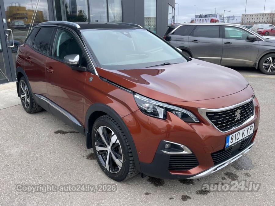 Brown Peugeot 3008 2020 in Tartu, with an engine capacity of 1.50 L and mileage of 157 thousand km for 15900 €, photo 3 on AUTOMOTO.COM.LV
