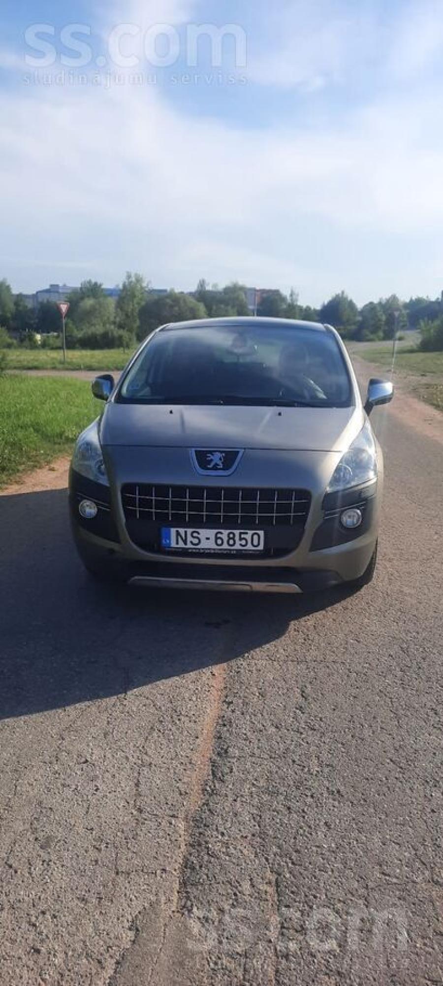 Peugeot 3008 2010 in Riga, with an engine capacity of 1.60 L and mileage of 192 thousand km for 3500 €, photo 1 on AUTOMOTO.COM.LV