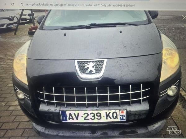 Peugeot 3008 2010 in Taurage, with an engine capacity of 2.00 L and mileage of 300 thousand km for 2700 €, photo 4 on AUTOMOTO.COM.LV