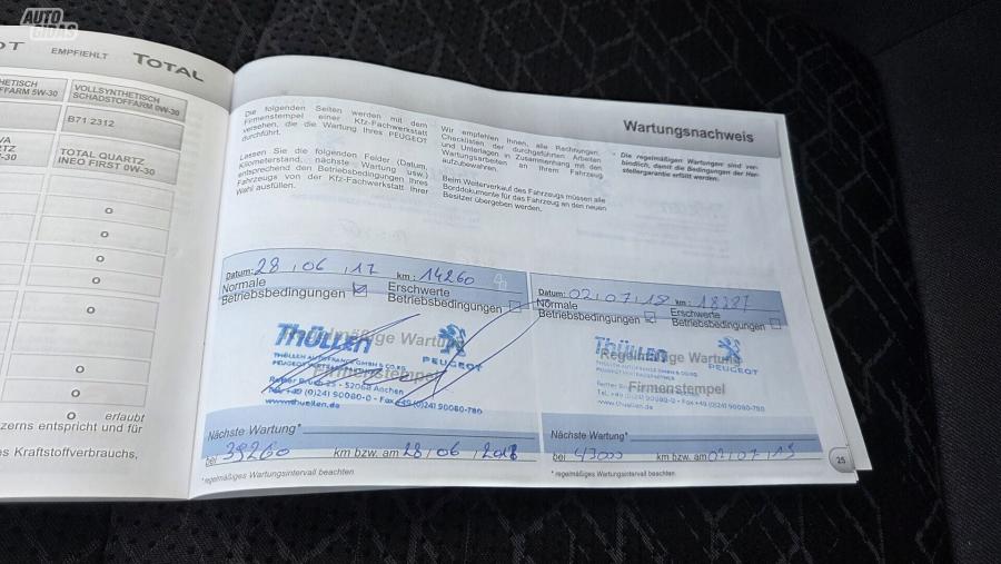 Пежо 3008 2015 в Таураге, объемом двигателя 1.20 л и пробегом 98 тыс. км за 3900 €, фото 8 на AUTOMOTO.COM.LV
