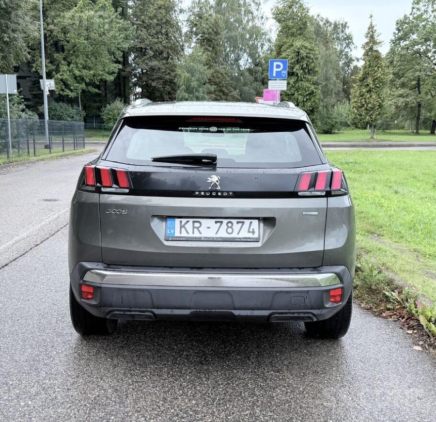 Peugeot 3008 2017 in Riga, with an engine capacity of 1.20 L and mileage of 76 thousand km for 12250 €, photo 6 on AUTOMOTO.COM.LV