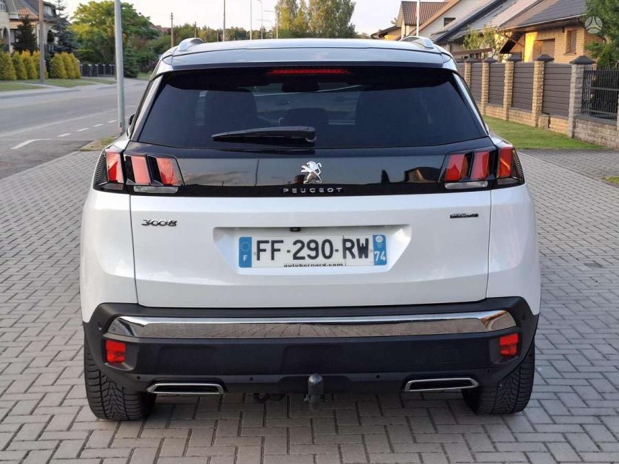 Peugeot 3008 2019 in Taurage, with an engine capacity of 1.50 L and mileage of 258 thousand km for 11800 €, photo 5 on AUTOMOTO.COM.LV