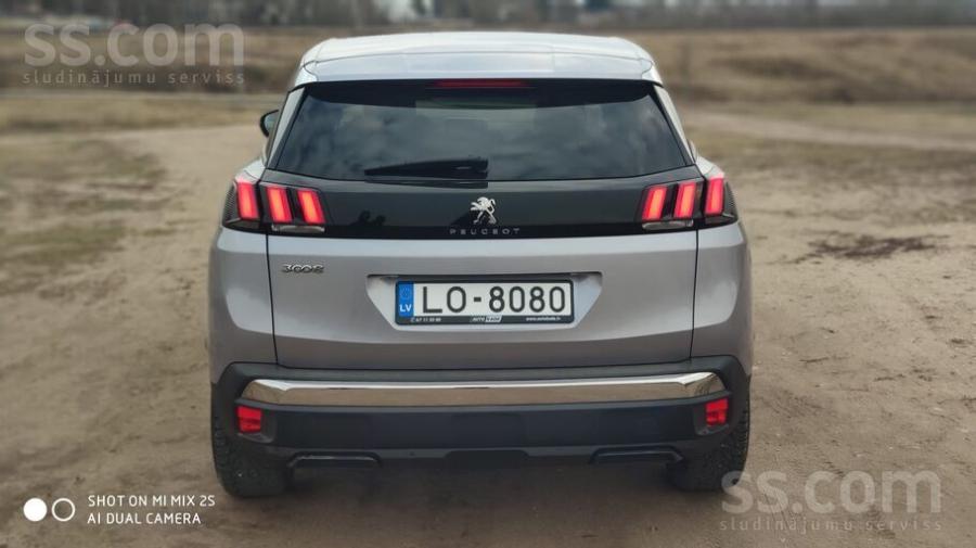 Peugeot 3008 2020 in Daugavpils, with an engine capacity of 1.50 L and mileage of 255 thousand km for 16500 €, photo 5 on AUTOMOTO.COM.LV