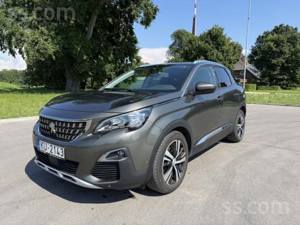Green Peugeot 3008 2017 in Riga, with an engine capacity of 1.60 L and mileage of 127 thousand km for 10500 €, photo 1 on AUTOMOTO.COM.LV