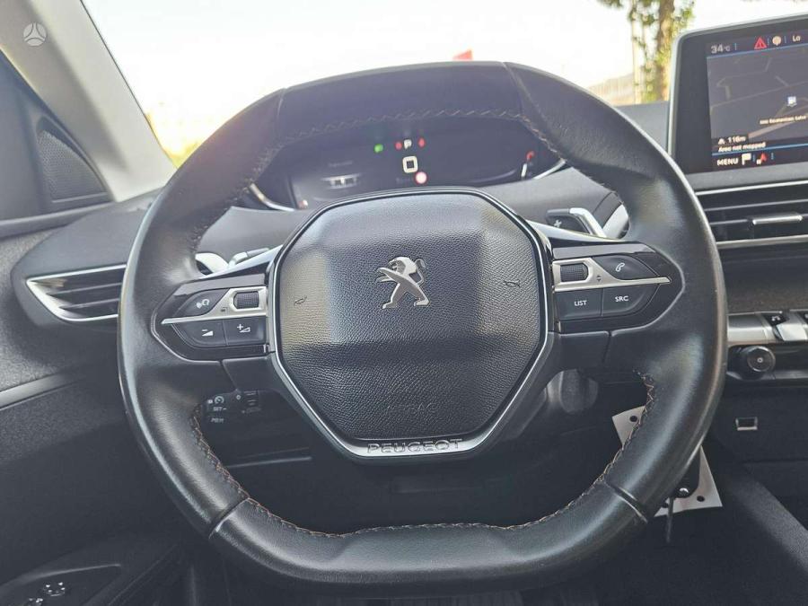 Green Peugeot 3008 2017 in Siauliai, with an engine capacity of 1.20 L and mileage of 226 thousand km for 10450 €, photo 23 on AUTOMOTO.COM.LV