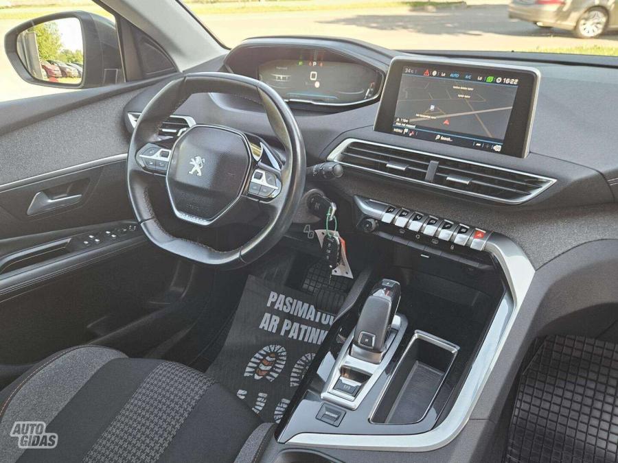 Zaļš Peugeot 3008 2017 Šauļi, ar dzinēja tilpumu 1.20 L un nobraukumu 226 tūkst. km par 10450 €, foto 14 vietnē AUTOMOTO.COM.LV