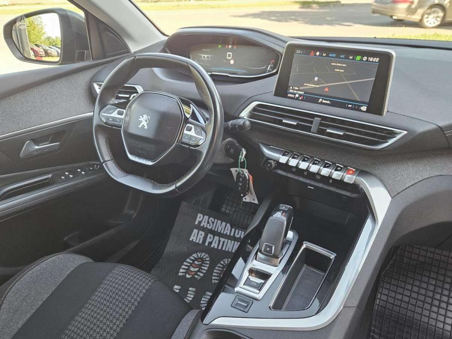 Zaļš Peugeot 3008 2017 Šauļi, ar dzinēja tilpumu 1.20 L un nobraukumu 226 tūkst. km par 10450 €, foto 15 vietnē AUTOMOTO.COM.LV