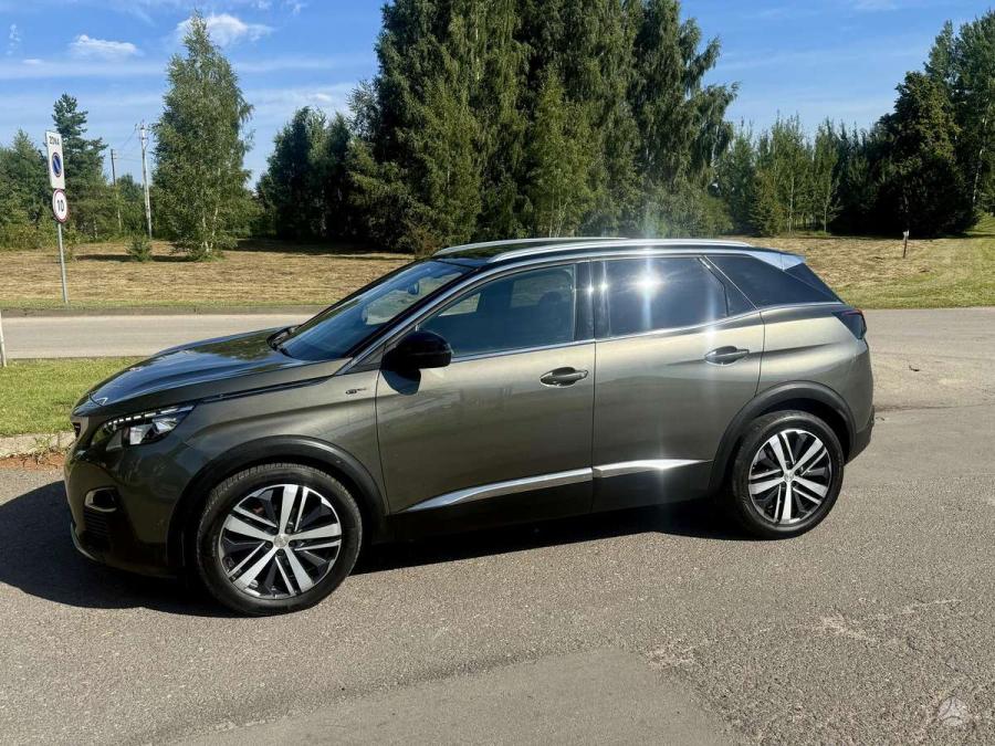Green Peugeot 3008 2017 in Taurage, with an engine capacity of 2.00 L and mileage of 169 thousand km for 10900 €, photo 3 on AUTOMOTO.COM.LV