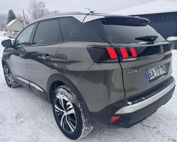 Zaļš Peugeot 3008 2018 Kauņa, ar dzinēja tilpumu 1.20 L un nobraukumu 115 tūkst. km par 11300 €, foto 5 vietnē AUTOMOTO.COM.LV