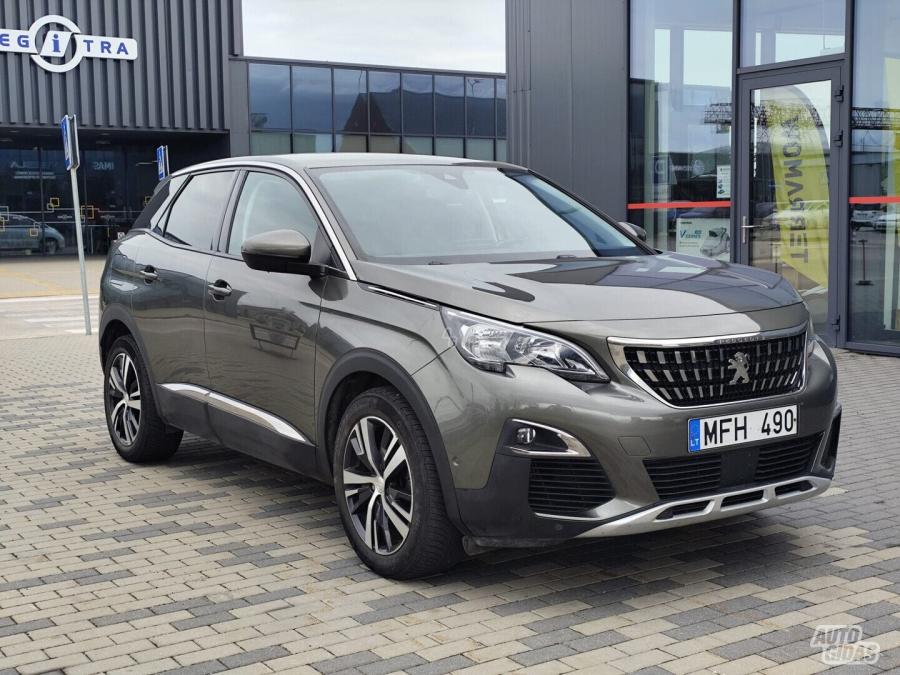 Zaļš Peugeot 3008 2018 Šauļi, ar dzinēja tilpumu 1.50 L un nobraukumu 257 tūkst. km par 11950 €, foto 1 vietnē AUTOMOTO.COM.LV