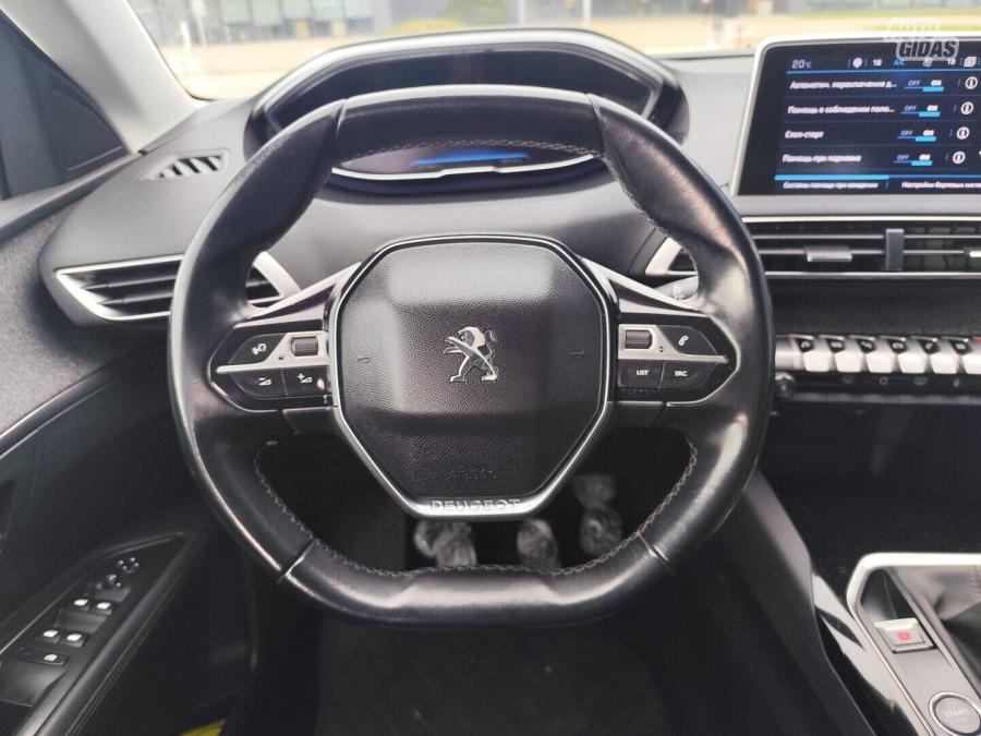 Zaļš Peugeot 3008 2018 Šauļi, ar dzinēja tilpumu 1.50 L un nobraukumu 257 tūkst. km par 11950 €, foto 11 vietnē AUTOMOTO.COM.LV