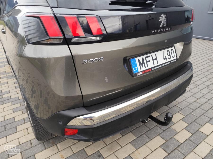 Zaļš Peugeot 3008 2018 Šauļi, ar dzinēja tilpumu 1.50 L un nobraukumu 257 tūkst. km par 11950 €, foto 23 vietnē AUTOMOTO.COM.LV