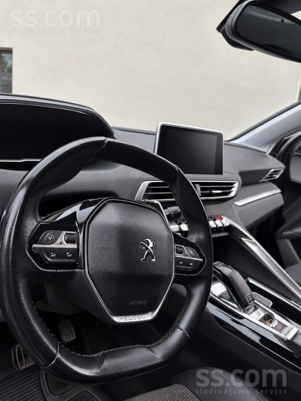 Green Peugeot 3008 2018 in Liepaja, with an engine capacity of 1.60 L and mileage of 99 thousand km for 14490 €, photo 6 on AUTOMOTO.COM.LV